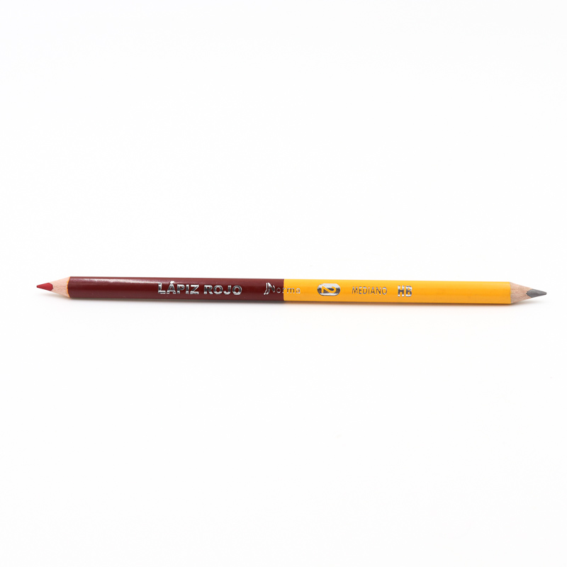 Lapices Norma Duo Grafito+rojo Caja 10 Piezas