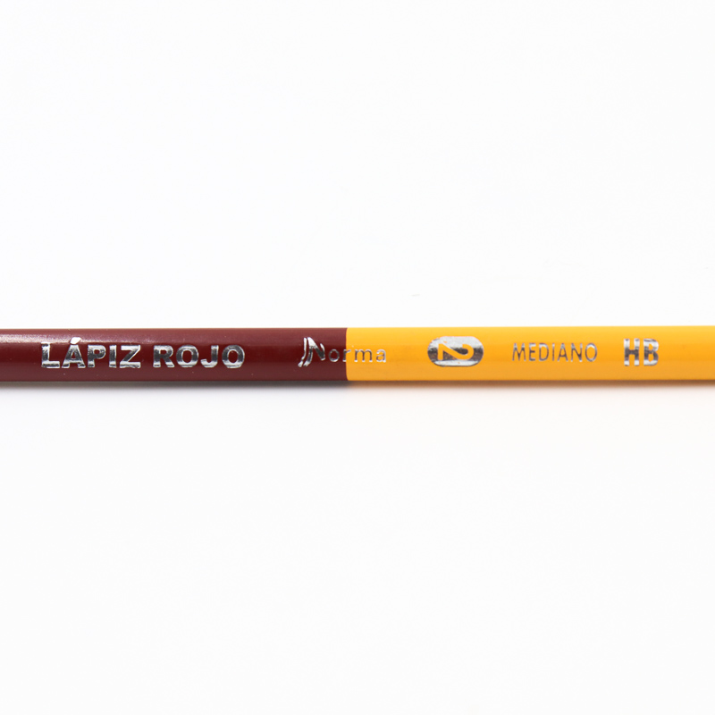 Lapices Norma Duo Grafito+rojo Caja 10 Piezas