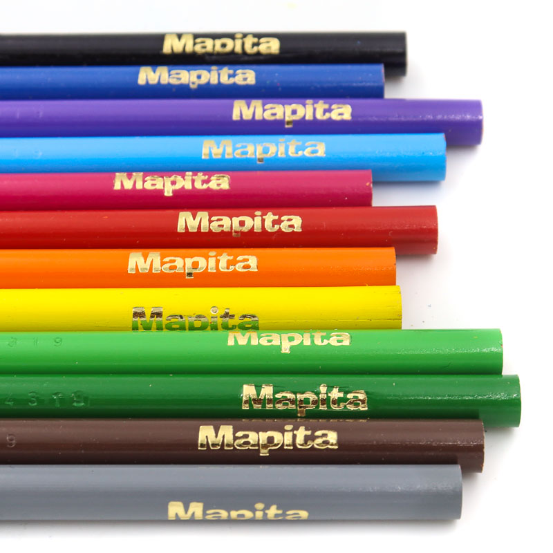 Lapices De Colores Mapita Redondo 12 Pzas