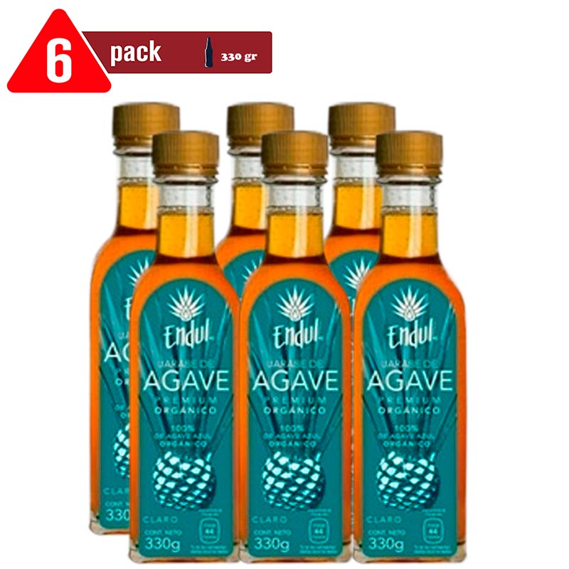 Miel De Agave Endul Premium Clara 330 Gr