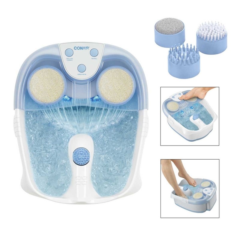 SPA PARA PIES DE LUJO C/LUZ, BURBUJAS, VIBRACION FB52ES