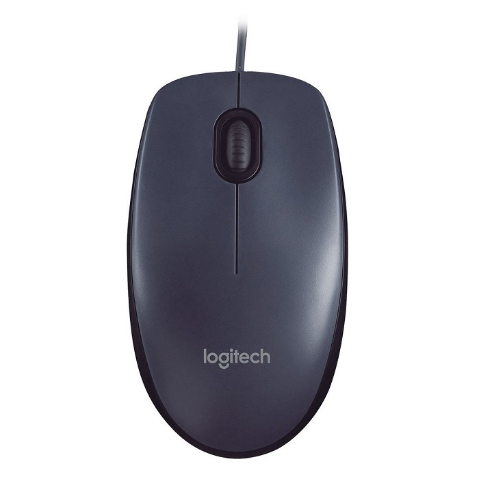 Mouse Logitech M90, USB, 1.8 MTS. Optico, 3 Botones 910-004053