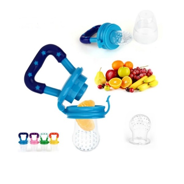 Chupón Bebes Fruta, Alimentos Papilla Con Su Seguro.