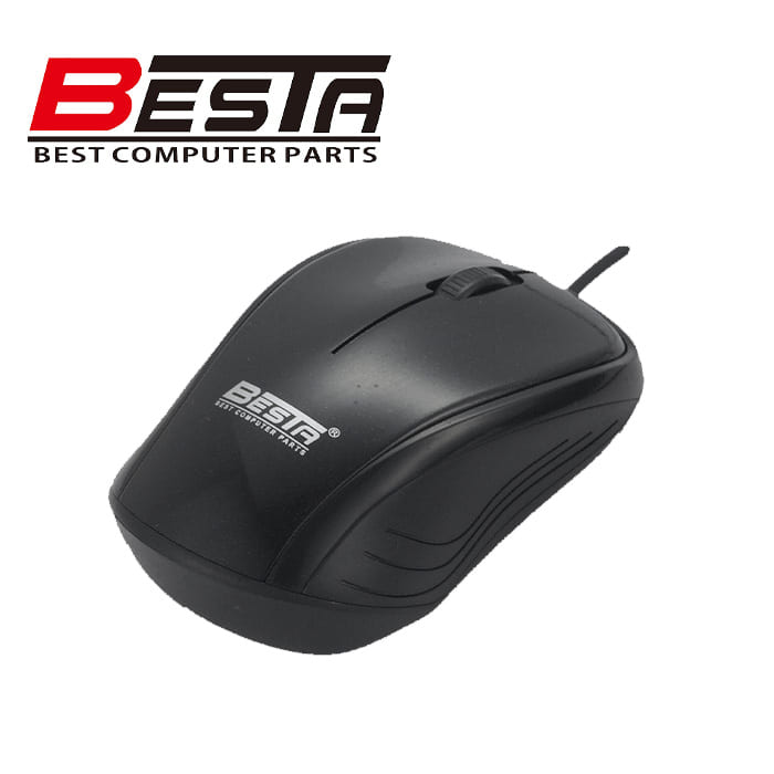 Mouse Alambrico Besta 1000-Dpi