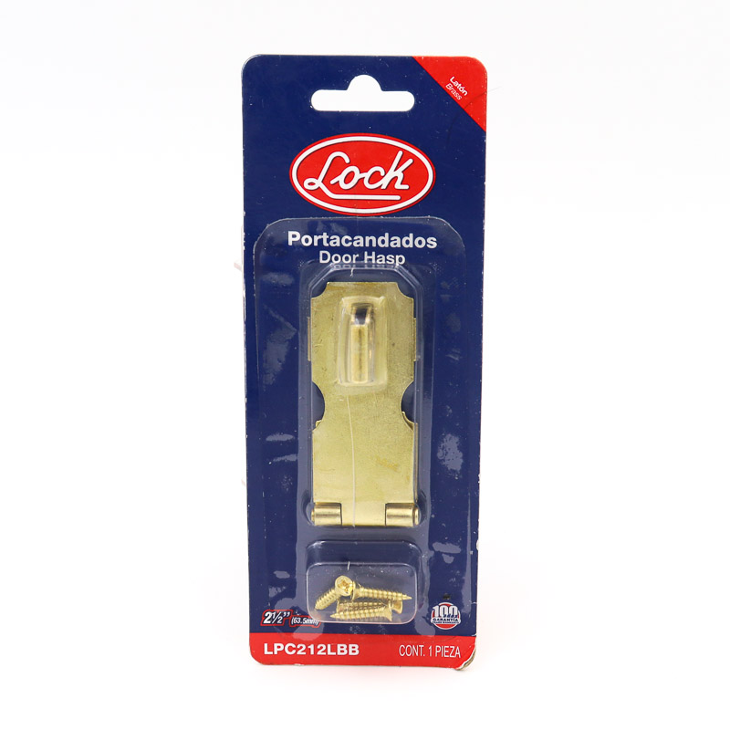Portacandado Lock 2-1/2`` Reforzado Para Exteriores