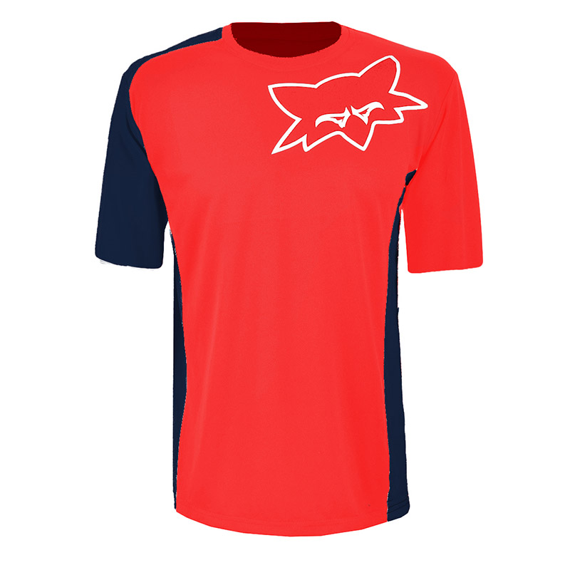 Playera Racing Fox A Dos Tonos