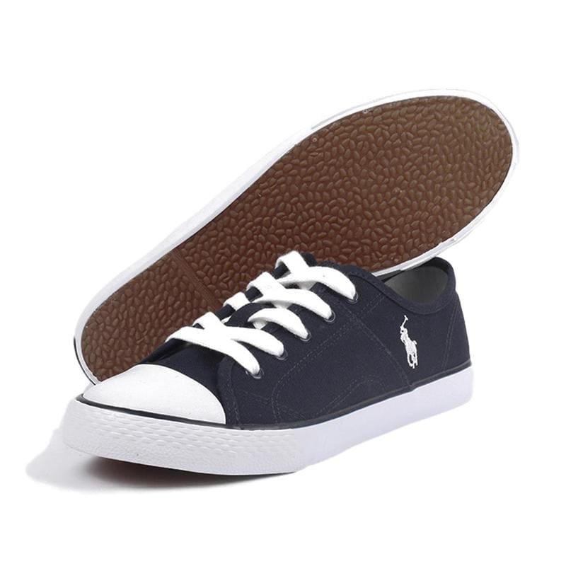 Tenis Polo Ralph Lauren Unisex Tipo Lona Color Azul Marino