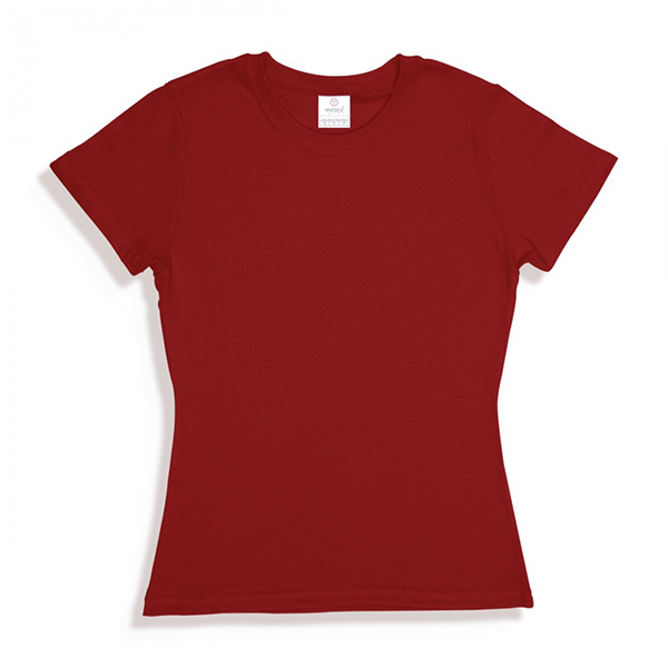 PLAYERA DAMA CUELLO RED M/C ROJO 1G D0300