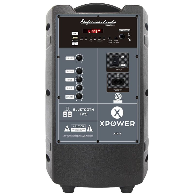 Bafle 8" 12,000Watts P.M.P.O Semi profesional XTR-5