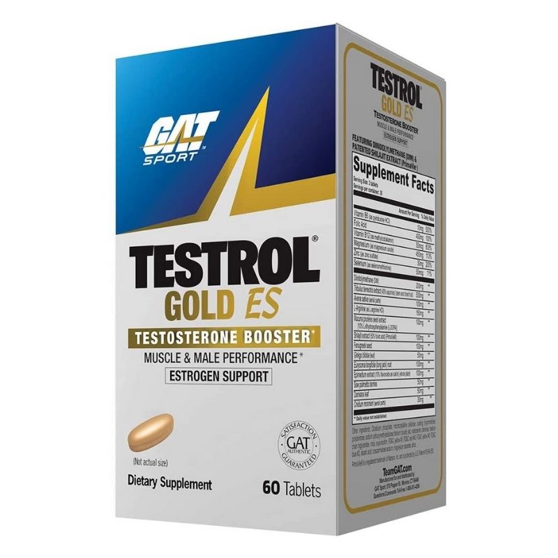Testrol Gold ESPotencdiador de testosterona 60tabs GAT Sport