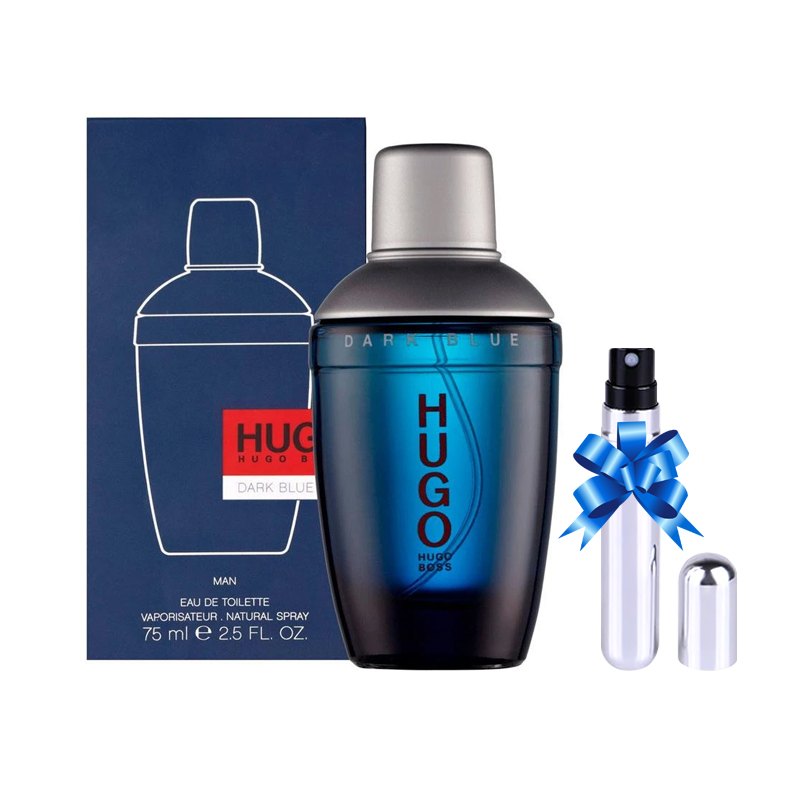 Perfume Dark Blue Para Hombre De Hugo Boss Edt 75ml