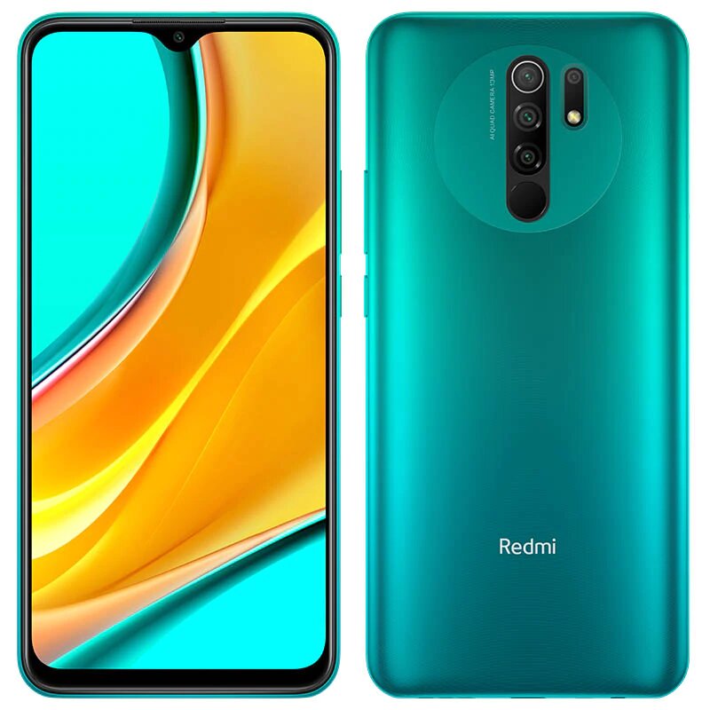 Smartphone Xiaomi Redmi 9 Verde 4 Gb 64gb Desbloqueado Dual Sim