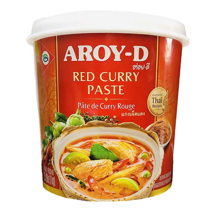 Curry en pasta Roja Mae Ploy Bote de 1 Kg