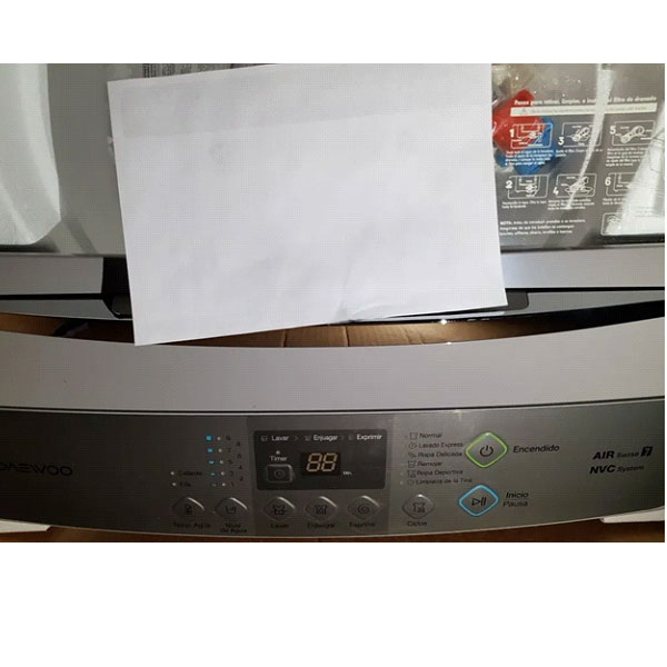 LAVADORA AUTOMATICA WINIA DAEWOO 18K GRIS DWF-DG361AGG1