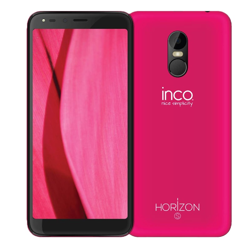 Celular Barato Inco Horizon con Huella Digital ROSA