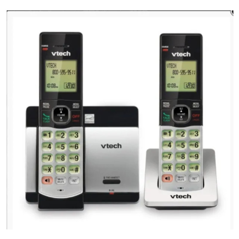 Teléfono Inalámbrico Vtech con un satelite Dect 6.0 Cs5119-2 ...