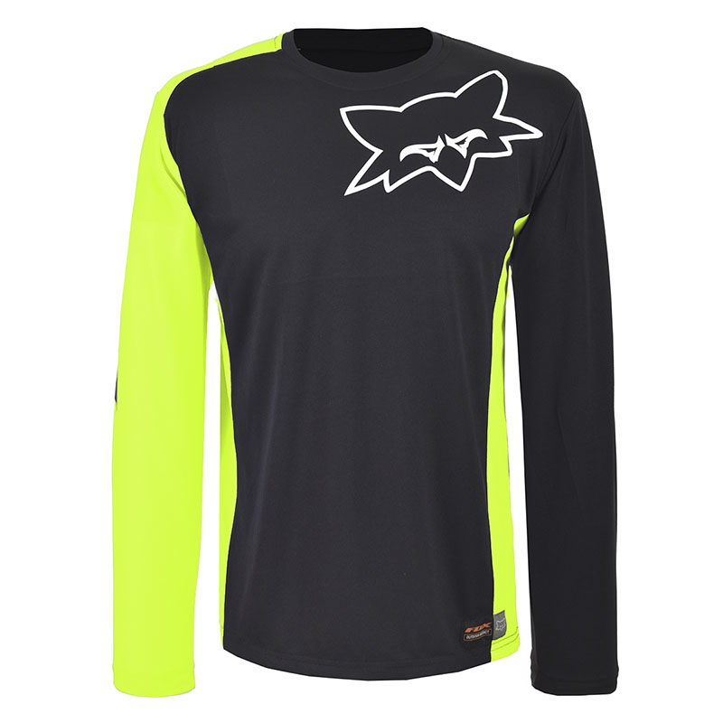 Playera Fox Manga Larga Con Zorro Para Caballero