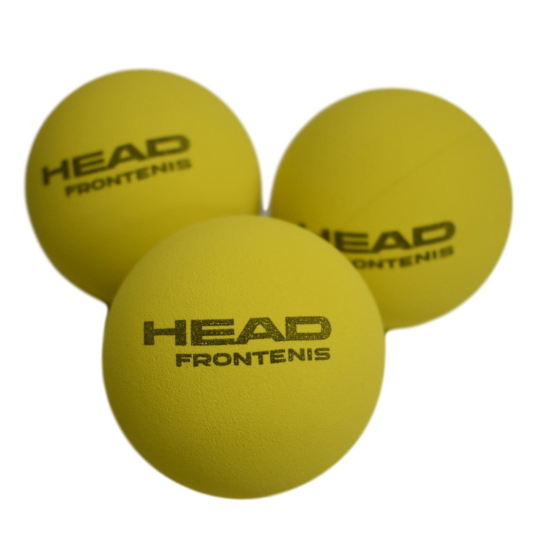 Pelota Frontenis Head Amarilla 2 pack Botes C/3