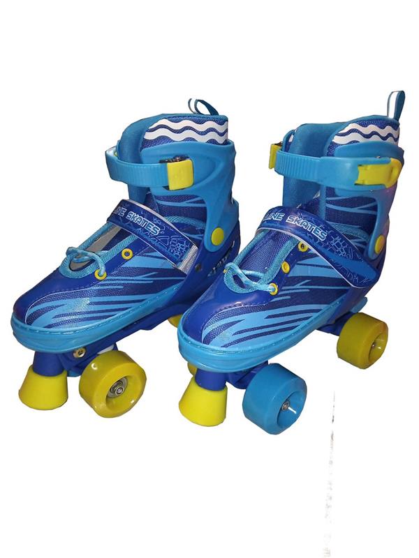 Patines Azul Ajustables Ruedas Clásicas M