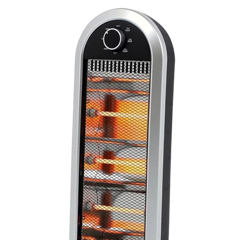 Calefactor Oscilatorio RCA RCH3 de Torre 3 Niveles Plata GV