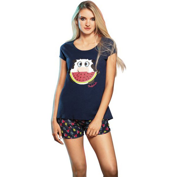 Vicky Form|pijama short 00N4880 color azul marino