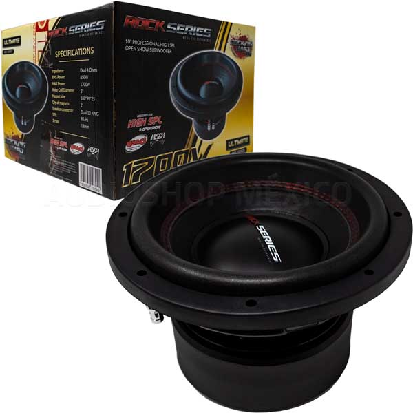 Subwoofer Rock Series Woofer De 10 Rks-1004os 1700w 850w Spl
