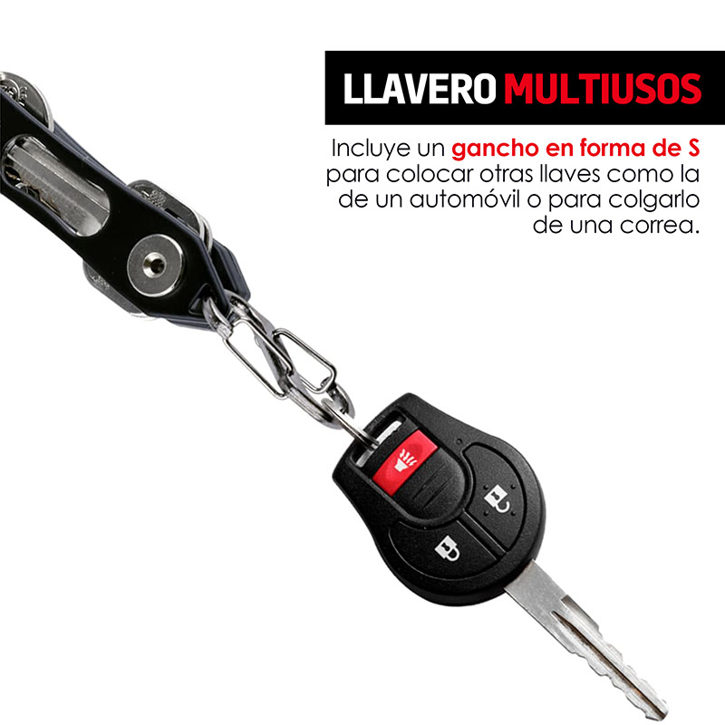 Redlemon Llavero Inteligente Smartkey Ninja con Destapador y Luz LED p