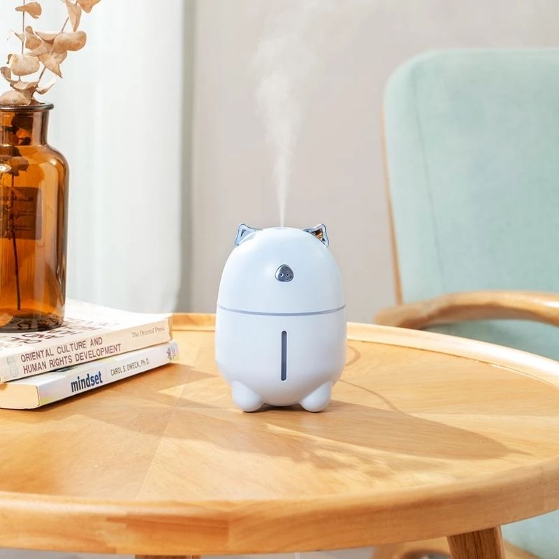 Humidificador Difusor Cerdito con luz LED, LBP, Aromatizante ...