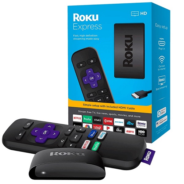 Roku Express 3930 Estándar Full Hd 32mb Negro Con Memoria Ram De 512mb