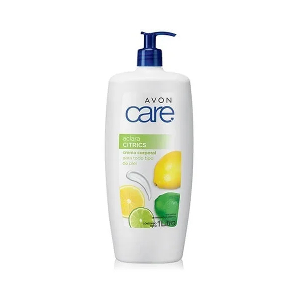 Avon Care Aclara Citrus Crema Corporal para Piel para Todo Tipo 1 L.