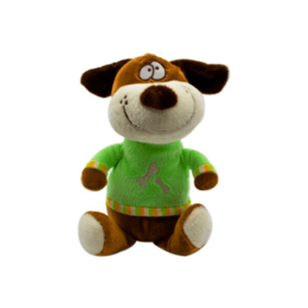 Peluche en Forma de Perrito Bizco