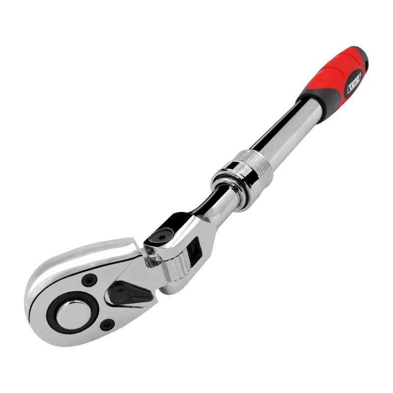 Knova Matraca Flexible con Extensión reversible profesional 1/4" con ...