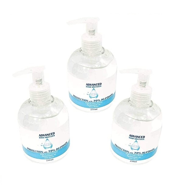 Gel Antibacterial Elimina Hasta el 99.9% de los gérmenes Gel Sanitizante alcohol 70% Elimina ...