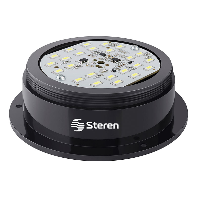 Luz LED ámbar estrobo para alarmas
