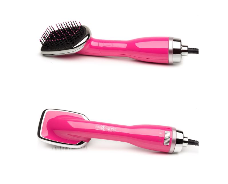 Cepillo Secador De Aire Pink 3-en-1 Blower Brush Procabello