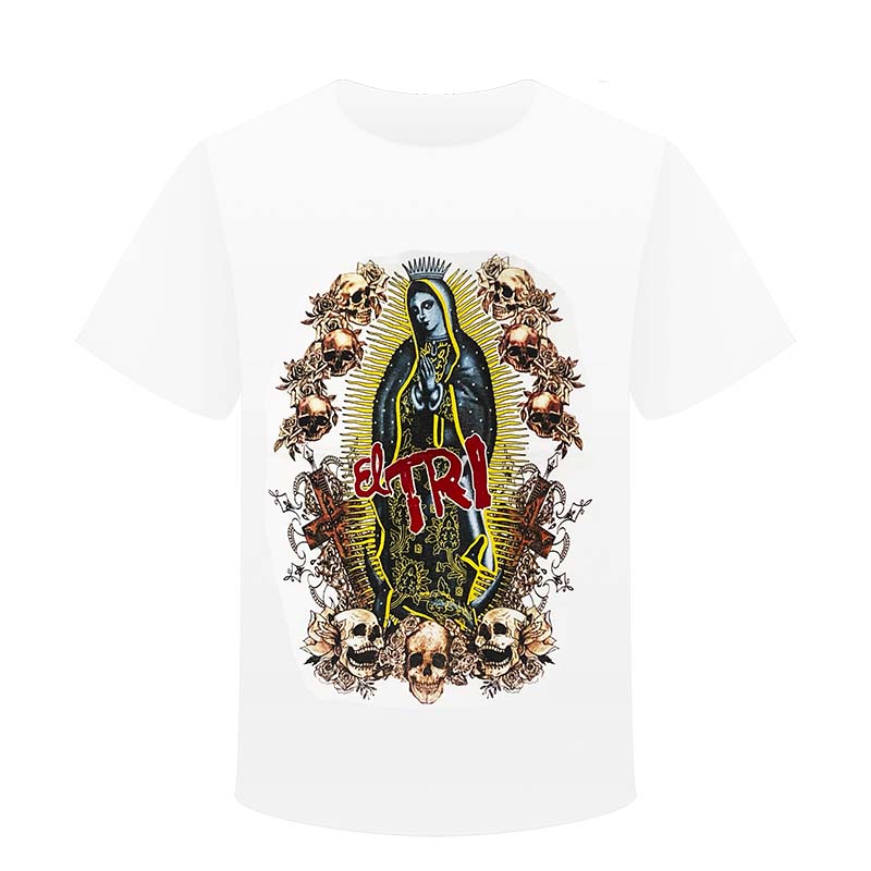 PLAYERA EL TRI VIRGEN MORENA BLANCA