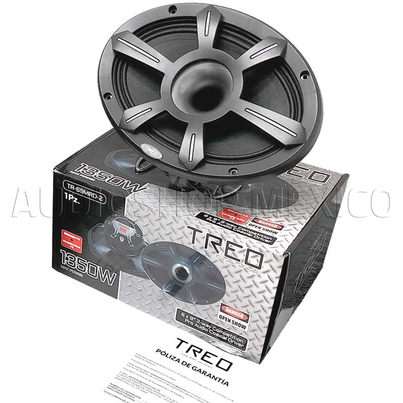Medio Rango 6x9 PuLG Open Show Pro Series Treo Tr-69mrd-2