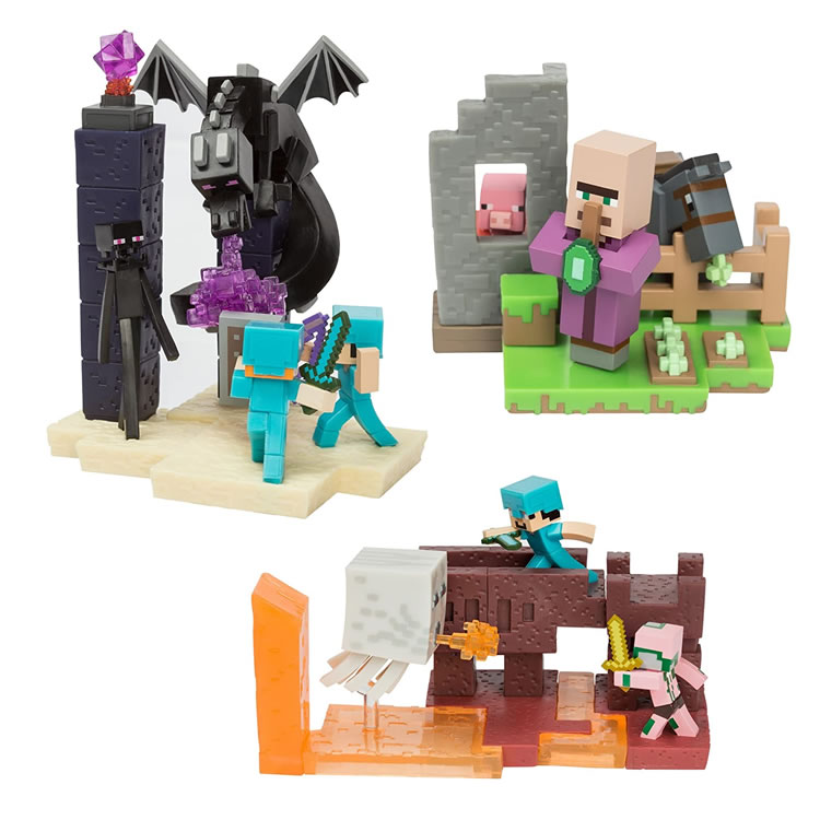 Caja Sorpresa Minecraft Craftables Series 2 - Multicolor