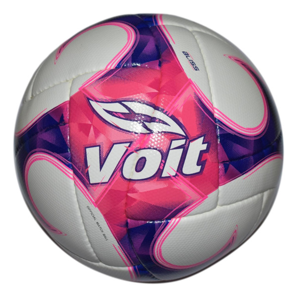 Balón de Futbol Soccer Voit Fifa Bliss Rosa Liga MX No. 5