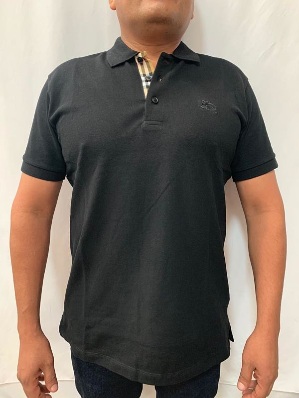 Playera Marca Burberry Negro Original Importado (2)