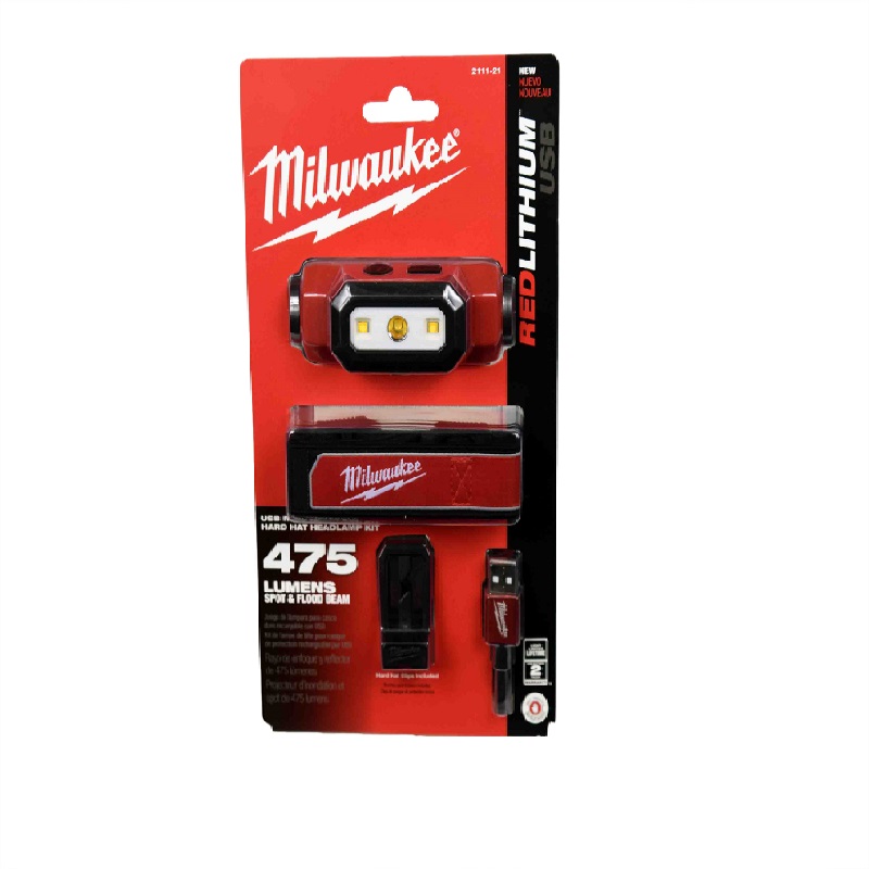 Linterna Recargable Tipo Diadema Milwaukee 2111-21