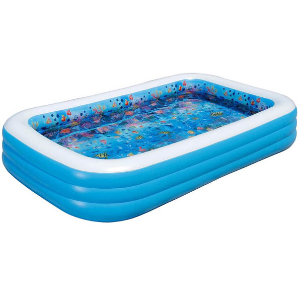 Alberca Piscina Inflable Familiar 3D 305cm X 183 cm x 56cm Summer Wav