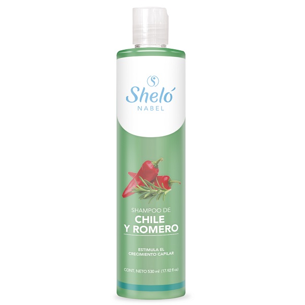 SHAMPOO DE CHILE Y ROMERO ESTIMULA EL CRECIMIENTO CAPILAR 530ml