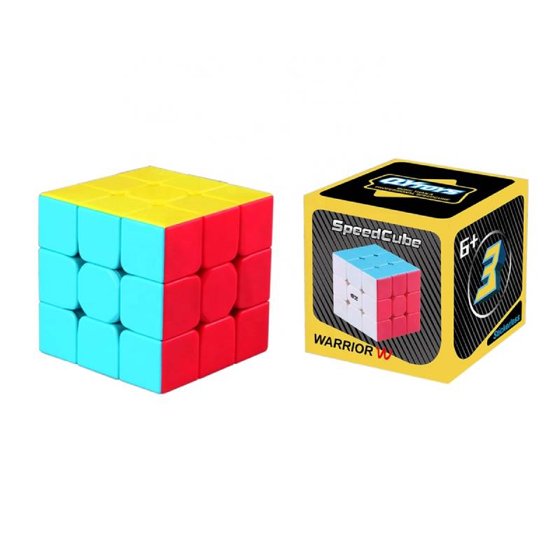 Cubo Rubik 3x3 Qiyi Warrior W Stickerless Speedcube