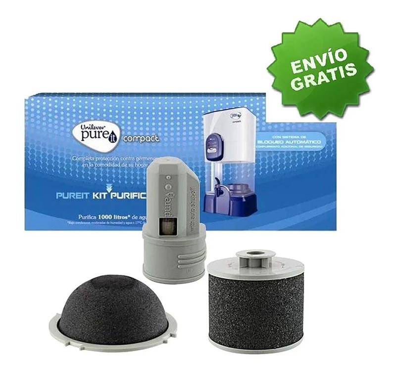 Kit De Repuesto Pure It / Pureit, Modelo Compact 5 Litros