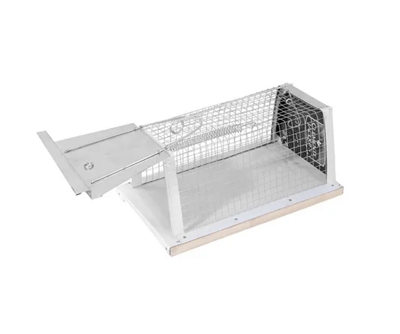 Trampa Para Ratones - Jaula Ratonera Con Rejillas Y Puerta