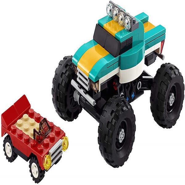 LEGO Creator 3en1 31101 Camioneta Monstruo (163 piezas)