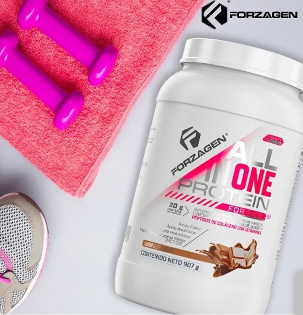 Forzagen Proteína Para Mujer All In One 2lb | Whey + colágeno