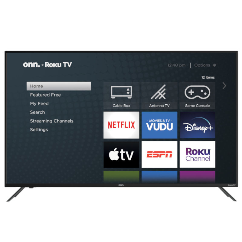 Pantalla ONN 65 Pulgadas Smart TV Roku 4K UHD HDR ONC65TV19