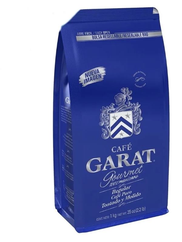 Garat Café Molido Gourmet Arábica 100% Mexicano 1.1 Kg